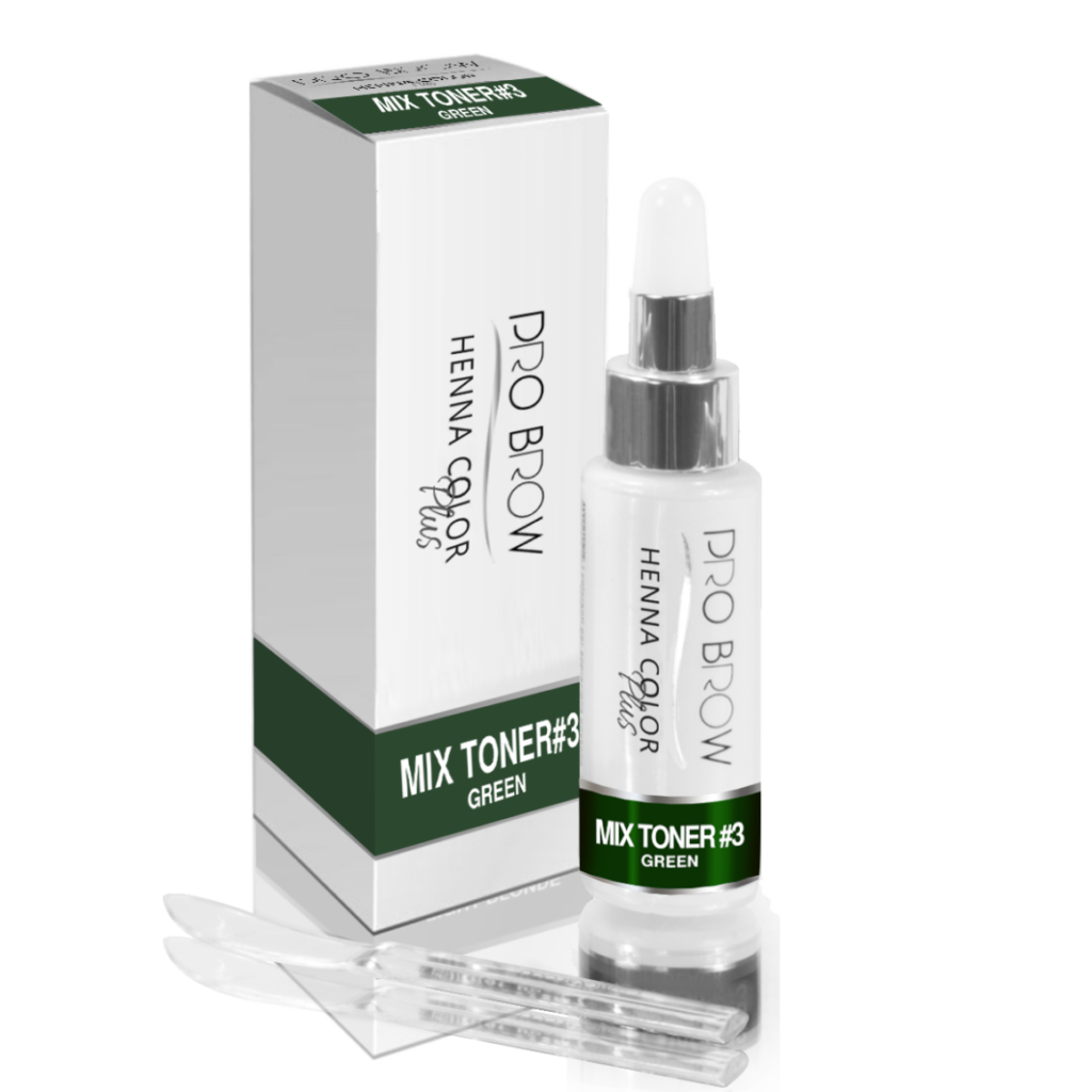 KIT 3 Mix Toner Henna Color Plus Pro Brow