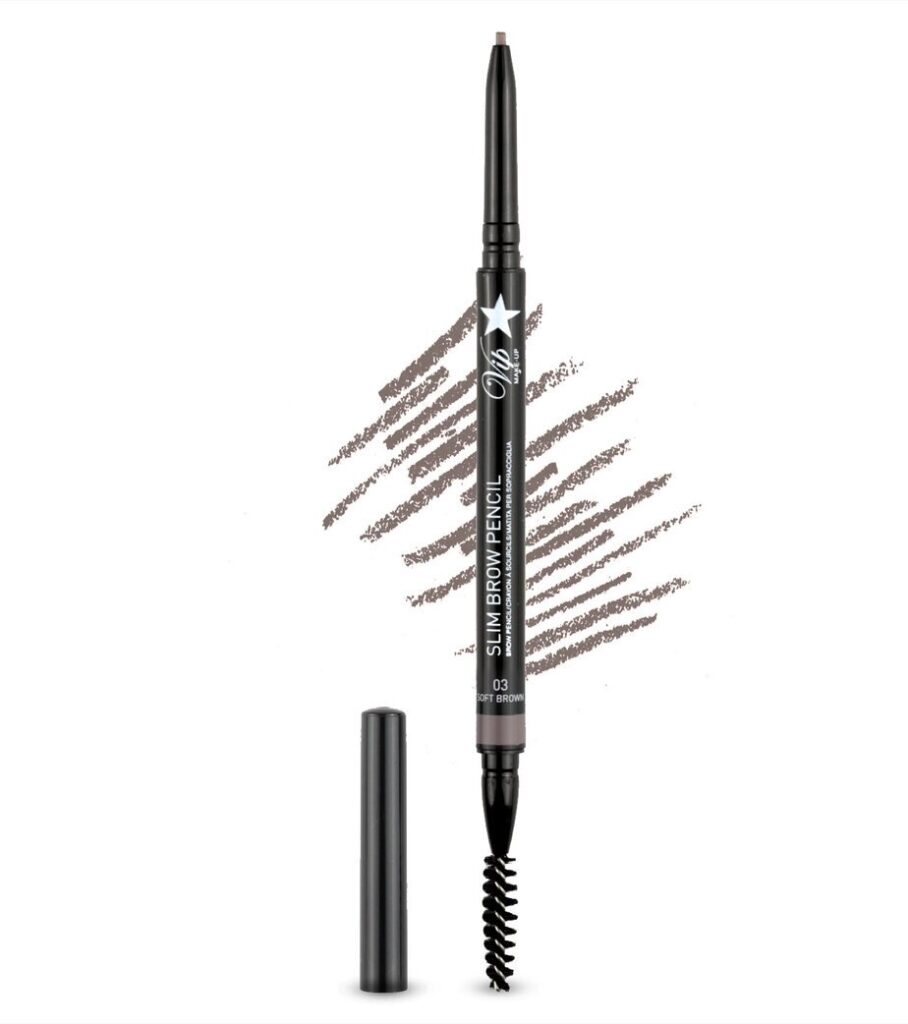 Slim Brow Pencil Mtita Sopracciglia Soft Brown Vip Makeup - Beauty & Design